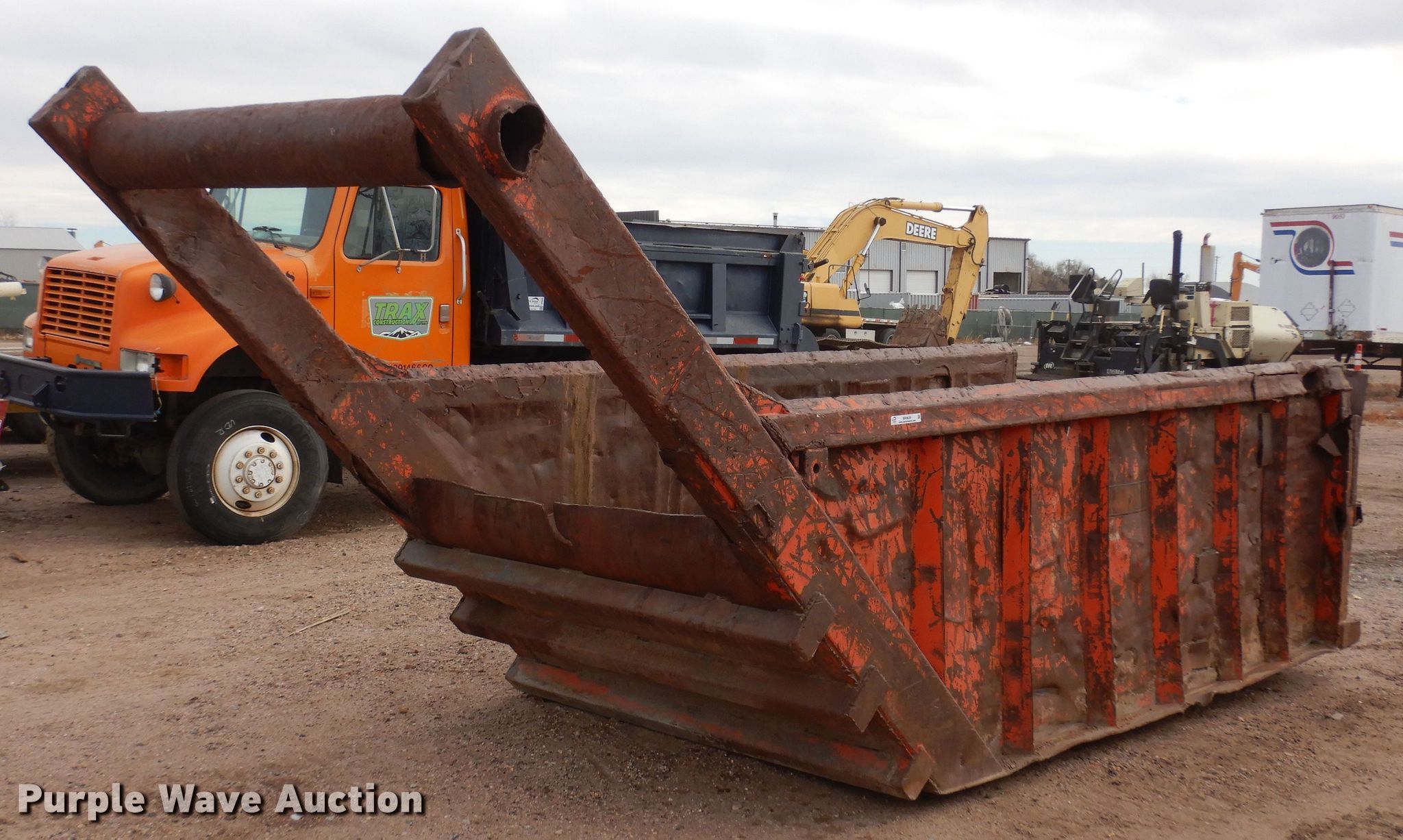 Steel rock box in Colorado Springs, CO | Item MR9636 sold | Purple Wave