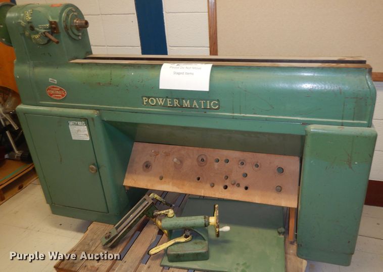 Powermatic 90 lathe in Overland Park, KS | Item IE9935 sold | Purple Wave