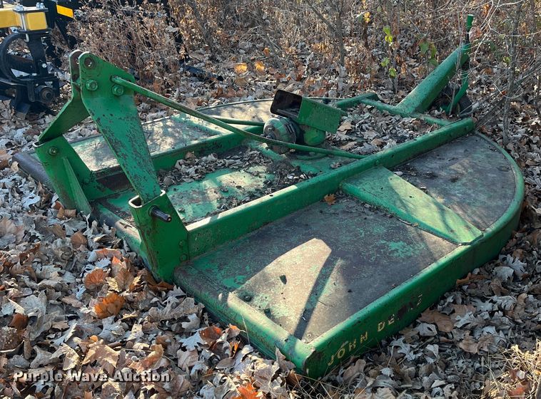 John Deere rotary mower in Lecompton, KS | Item MN9426 sold | Purple Wave