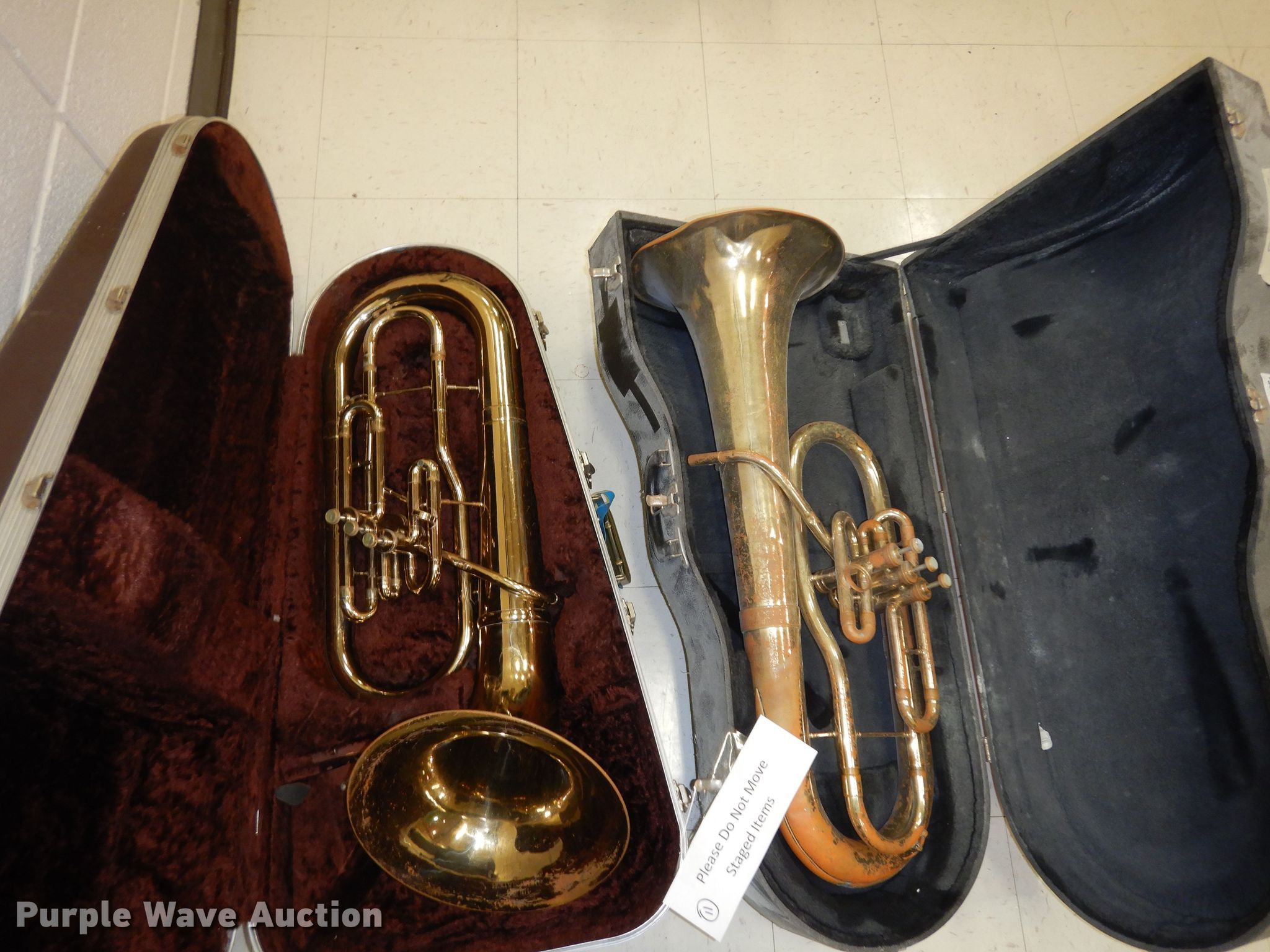 (2) tubas in Overland Park, KS | Item IE9910 sold | Purple Wave