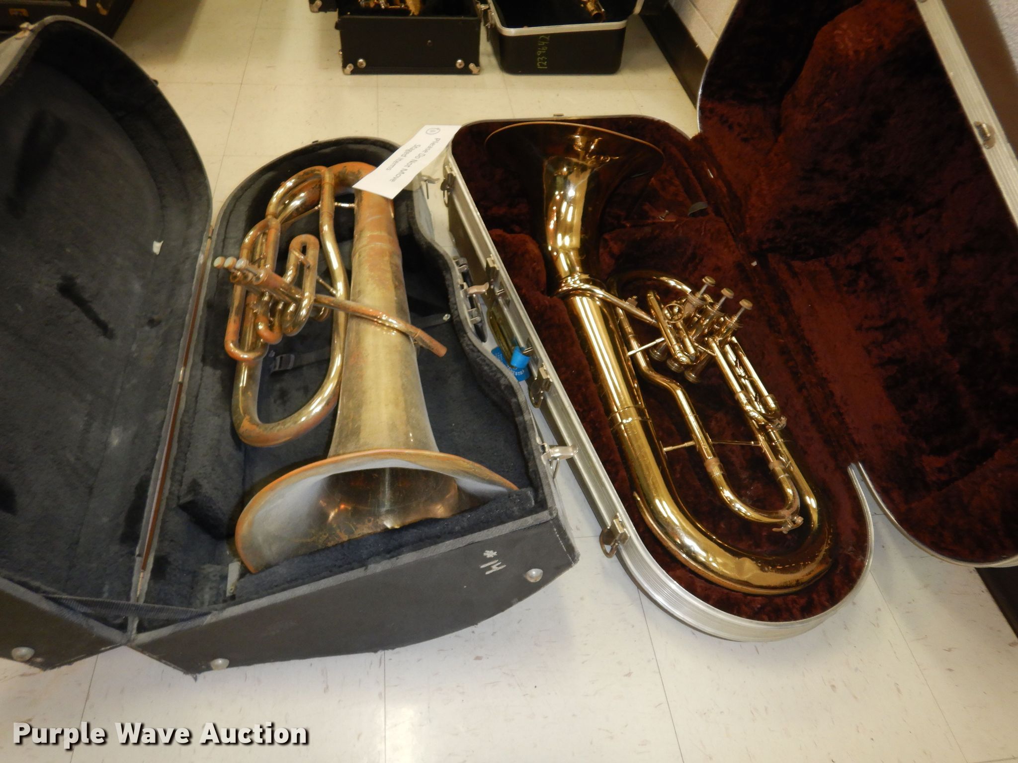(2) tubas in Overland Park, KS | Item IE9910 sold | Purple Wave
