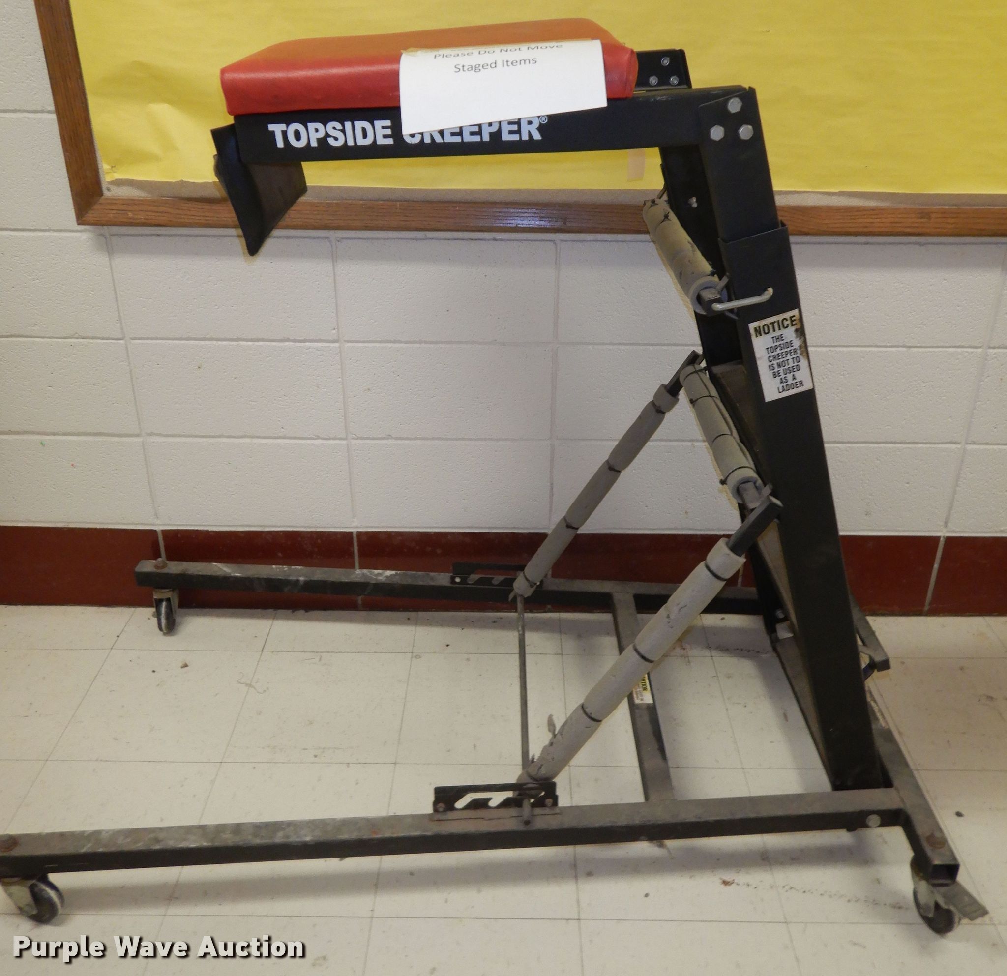 Topside engine creeper in Overland Park, KS | Item IE9929 sold | Purple ...