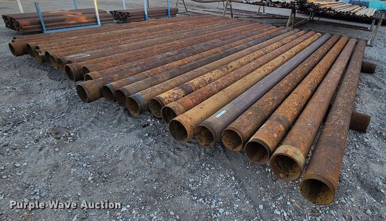(20) 25'L x 8" diameter steel pipes in Sublette, KS | Item IU9926 sold ...