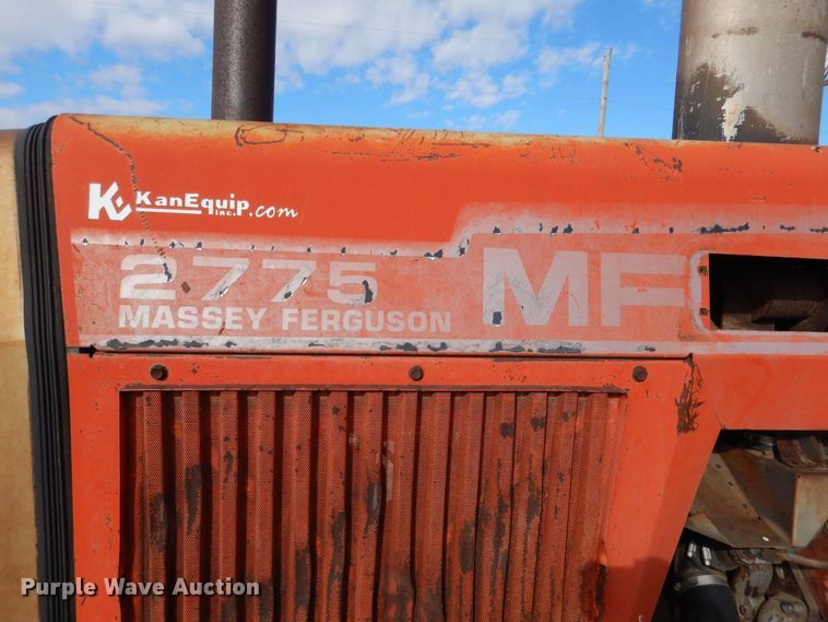 1980 Massey Ferguson 2775 tractor in Sublette, KS | Item MT9860 sold ...