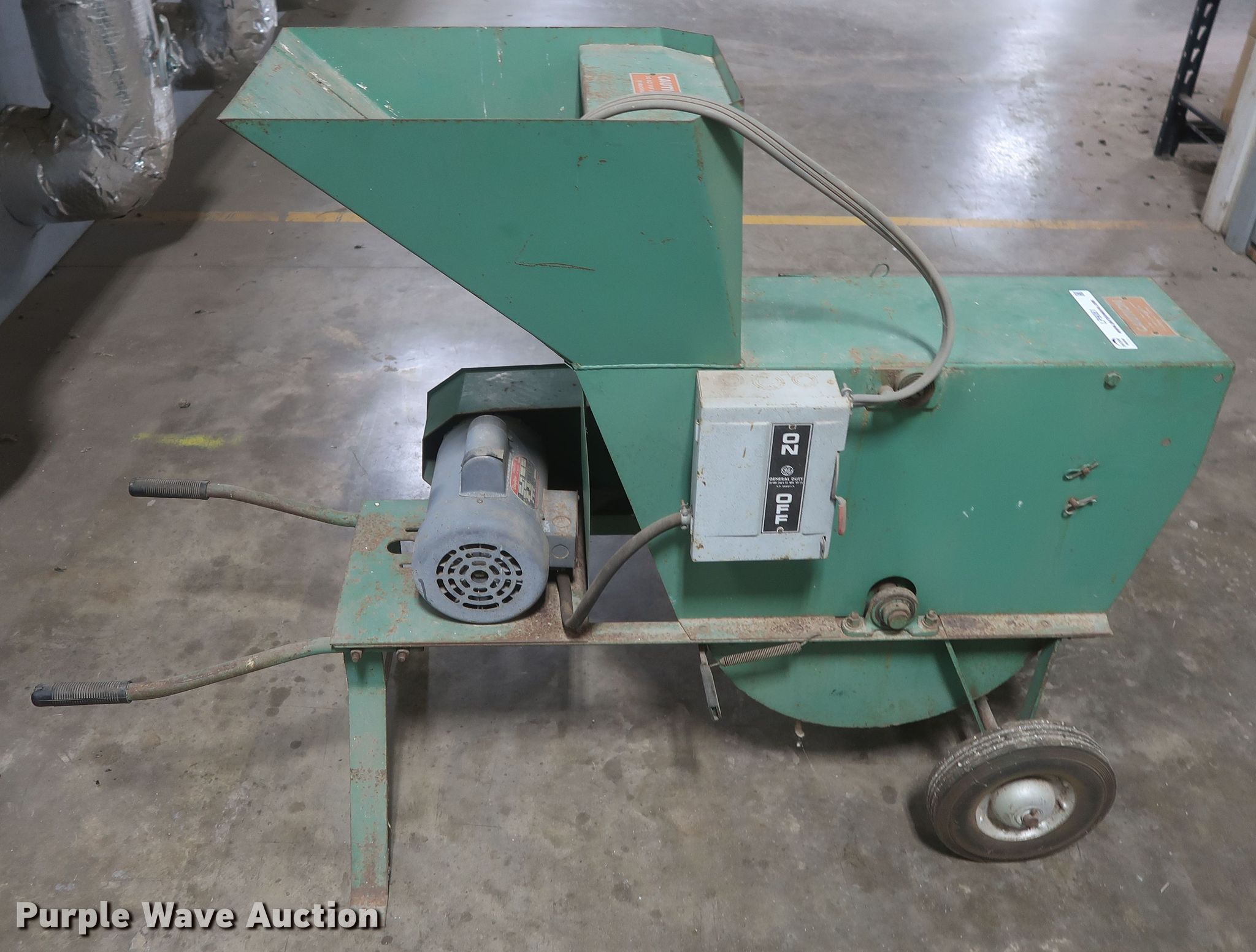 Kemp K6 wood chipper in Ardmore, OK | Item LP9081 sold | Purple Wave