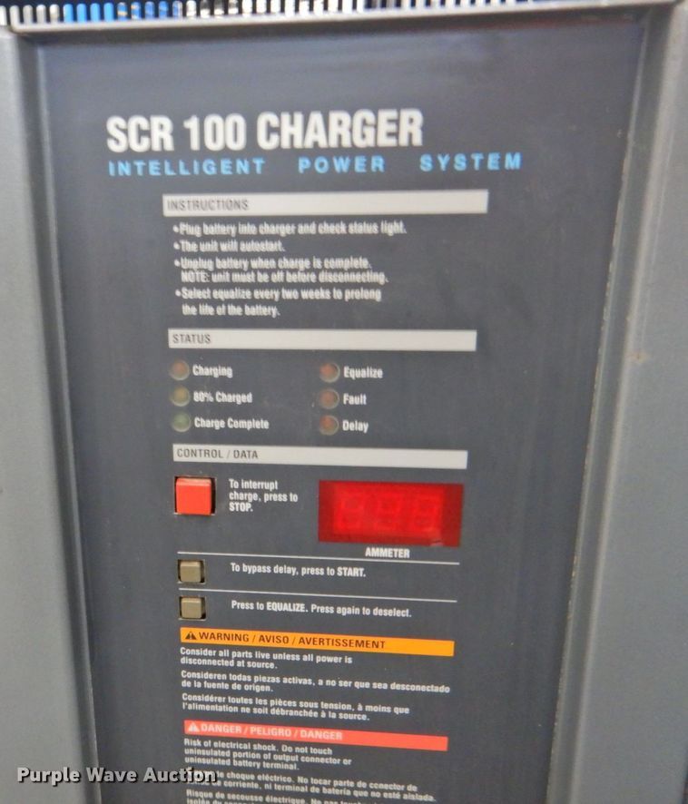 (4) GNB SCR100 24V forklift battery chargers in Lawrence, KS | Item ...