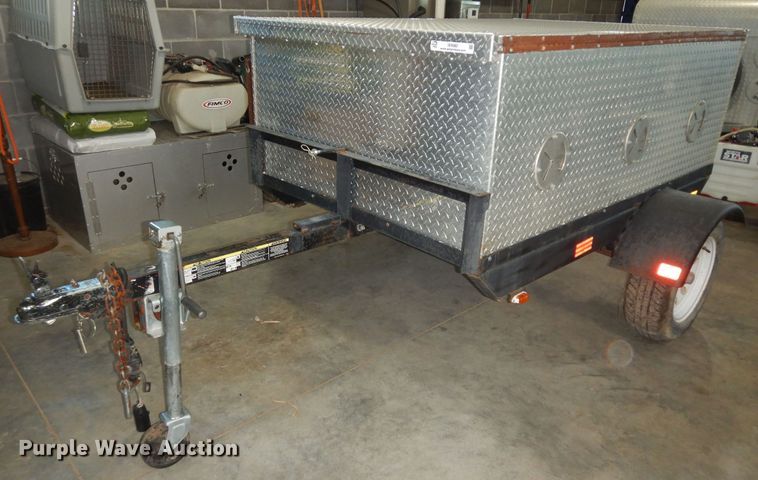 Shop built kennel trailer in Manhattan, KS | Item IE9960 sold | Purple Wave
