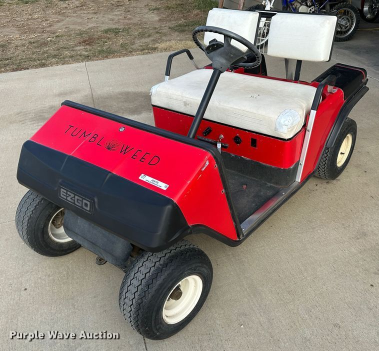 Ez Go Golf Cart In Salina Ks Item Jd9725 Sold Purple Wave