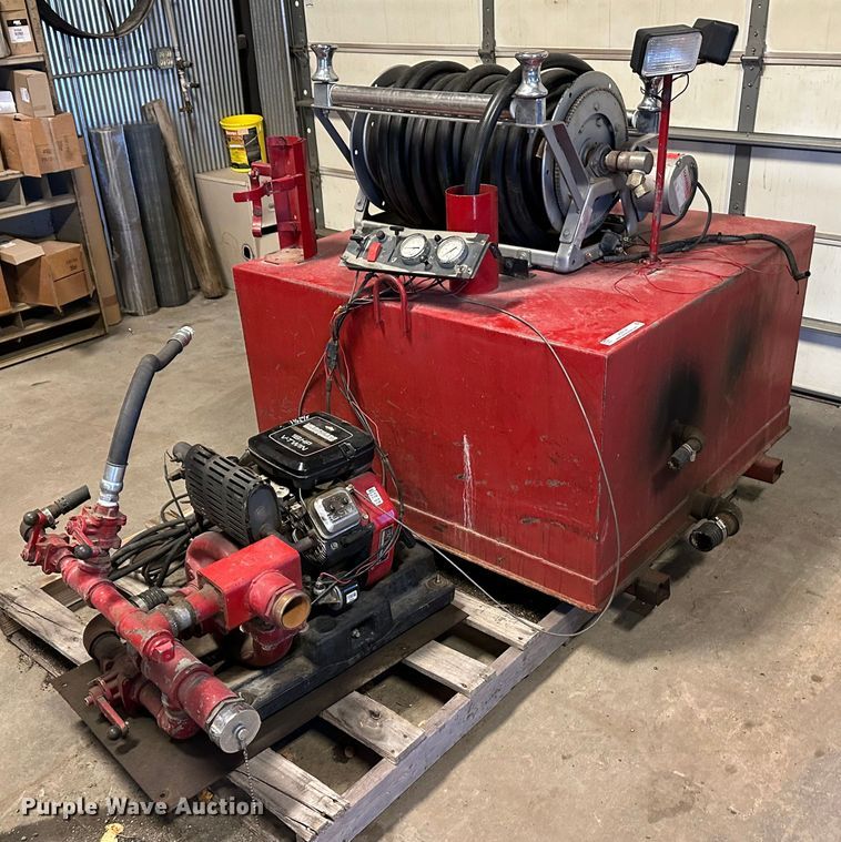 Brush fire skid unit in Scandia, KS | Item JD9744 sold | Purple Wave