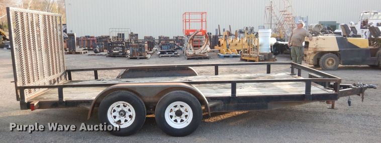 1990 HMI utility trailer in Lawrence, KS | Item JK9034 sold | Purple Wave