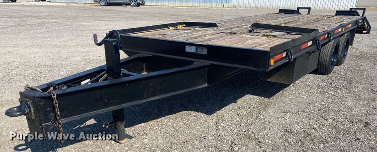 1998 Fleming Trailers Inc 7D824A equipment trailer in Collinsville, OK ...