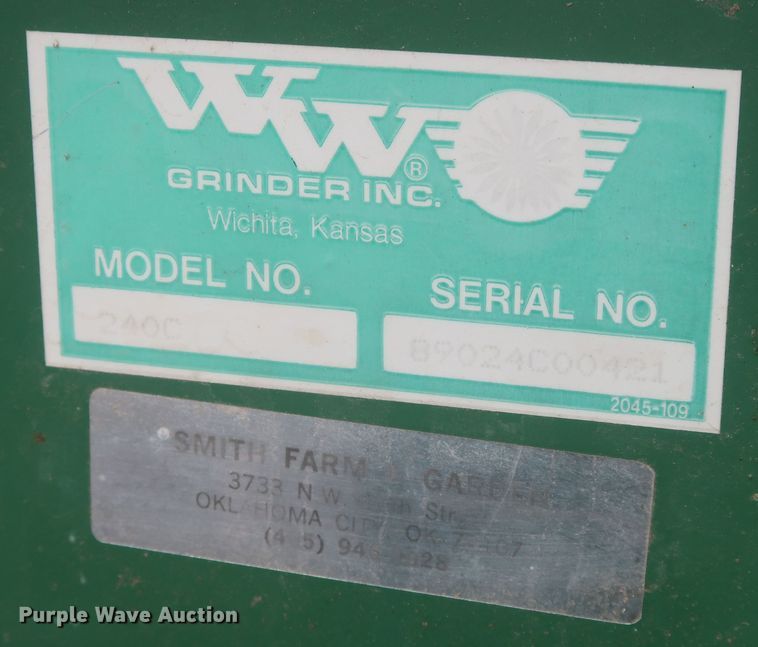 WW Grinder Super Apache 240C wood chipper in Ardmore, OK | Item LP9047 ...