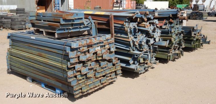 (4) pallets of Unarco T-Bolt pallet racking beams in Lawrence, KS ...