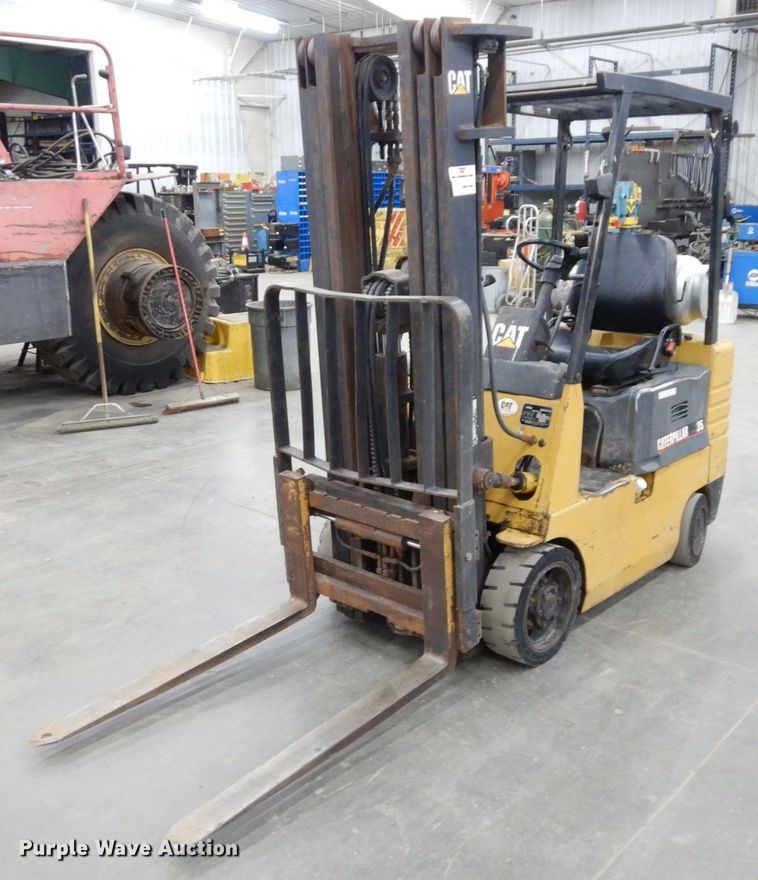 Caterpillar GC18 forklift in Lawrence, KS | Item LY9241 sold | Purple Wave