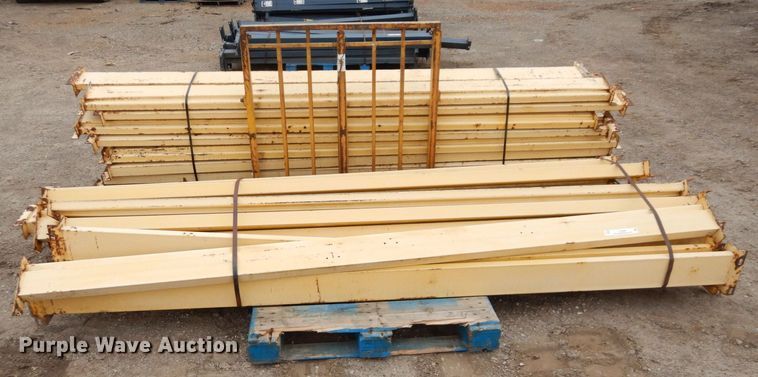 (2) pallets of Unarco T-Bolt pallet racking beams in Lawrence, KS ...
