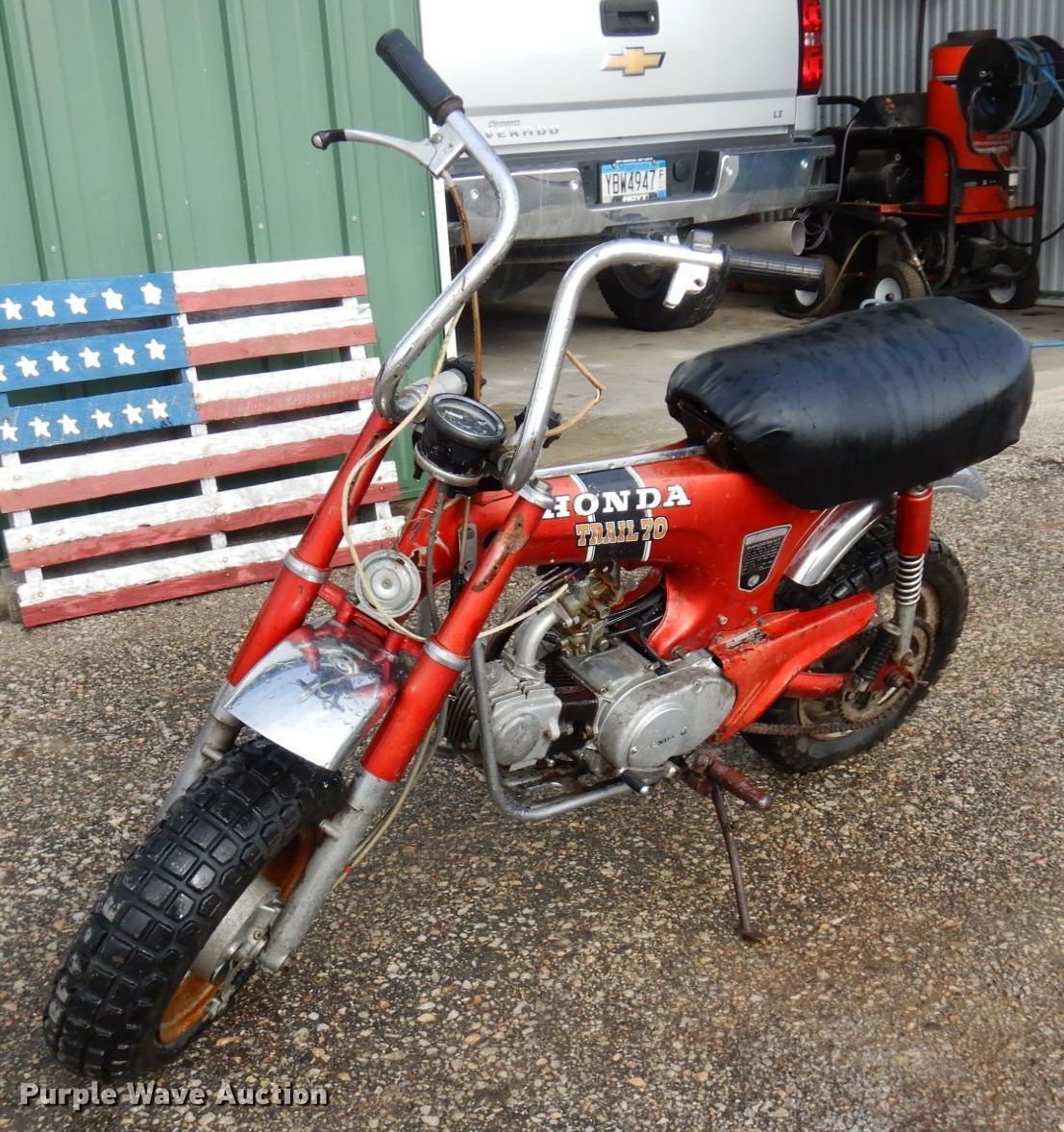 1971 Honda Trail CT70 motorcycle in Wykoff, MN | Item AF9353 sold ...