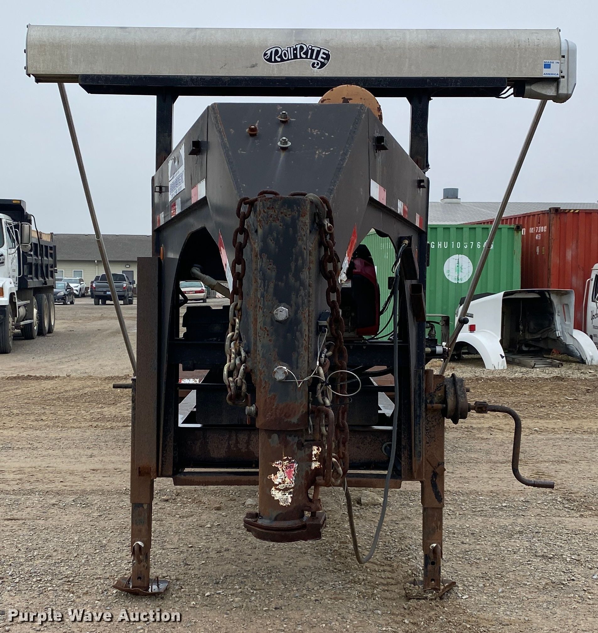 2011 Domatex GN-20 roll-off container trailer in Haskell, OK | Item ...