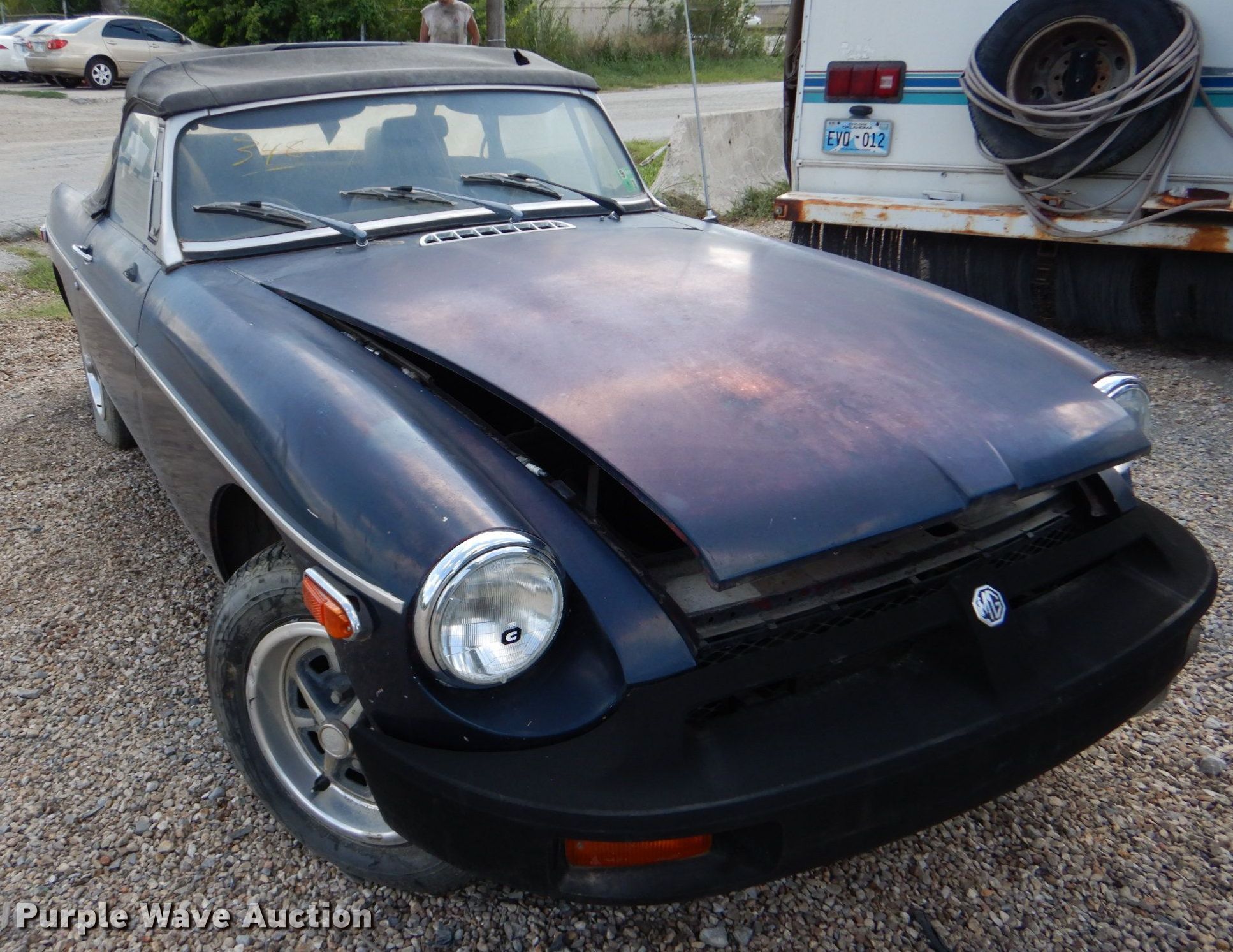 1975 British Leyland MG in Tulsa, OK | Item DO1546 sold | Purple Wave