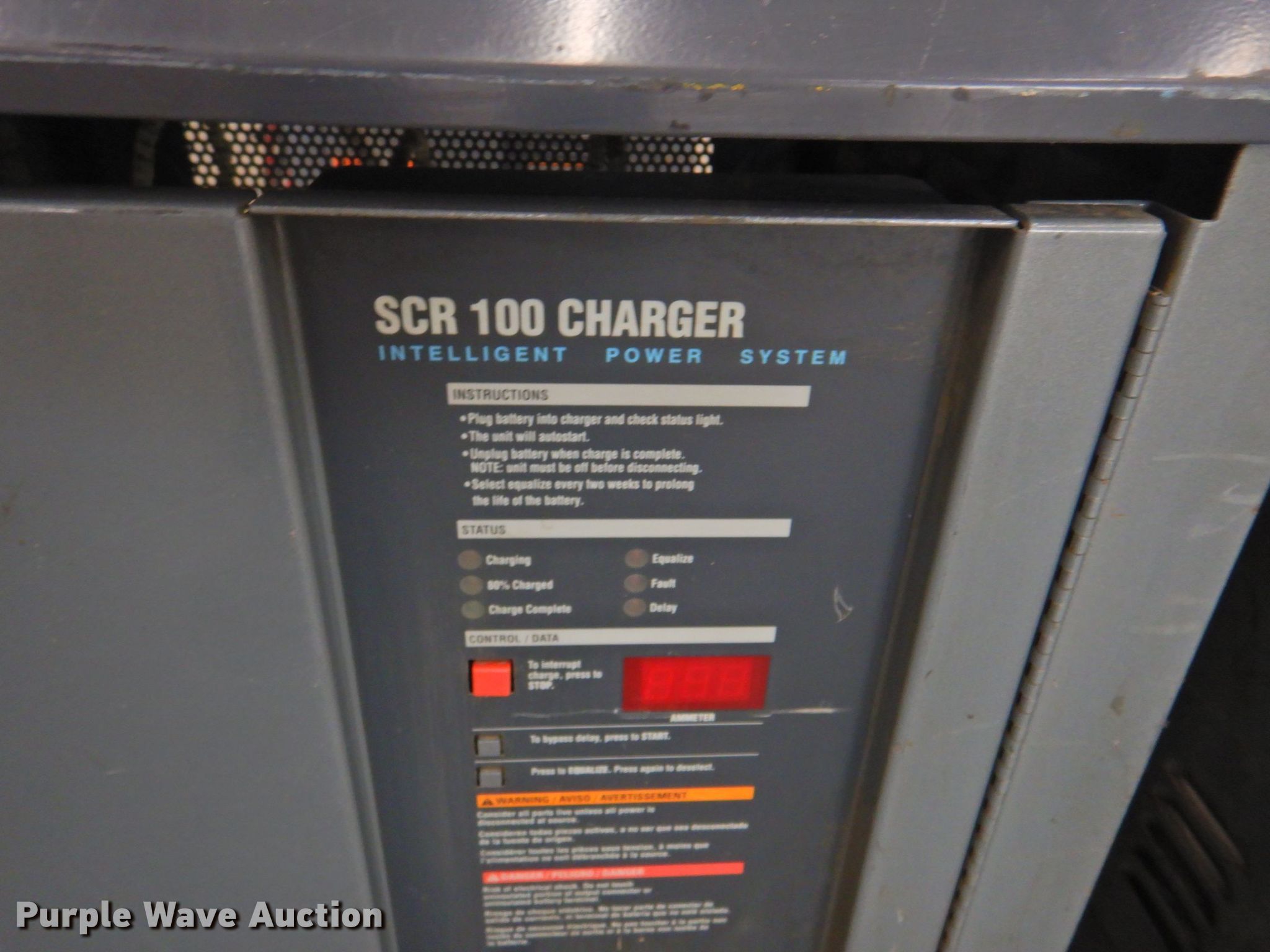 (4) GNB SCR100 24V forklift battery chargers in Lawrence, KS | Item ...