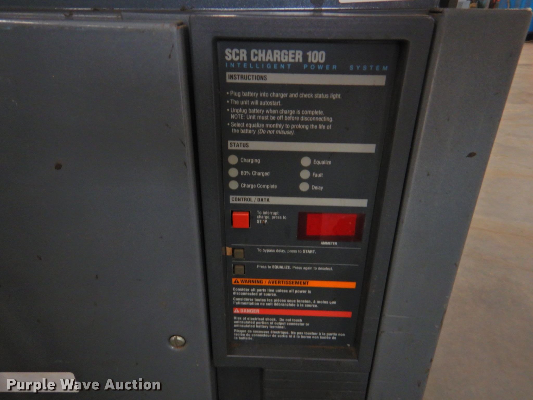 (4) GNB SCR100 24V forklift battery chargers in Lawrence, KS | Item ...