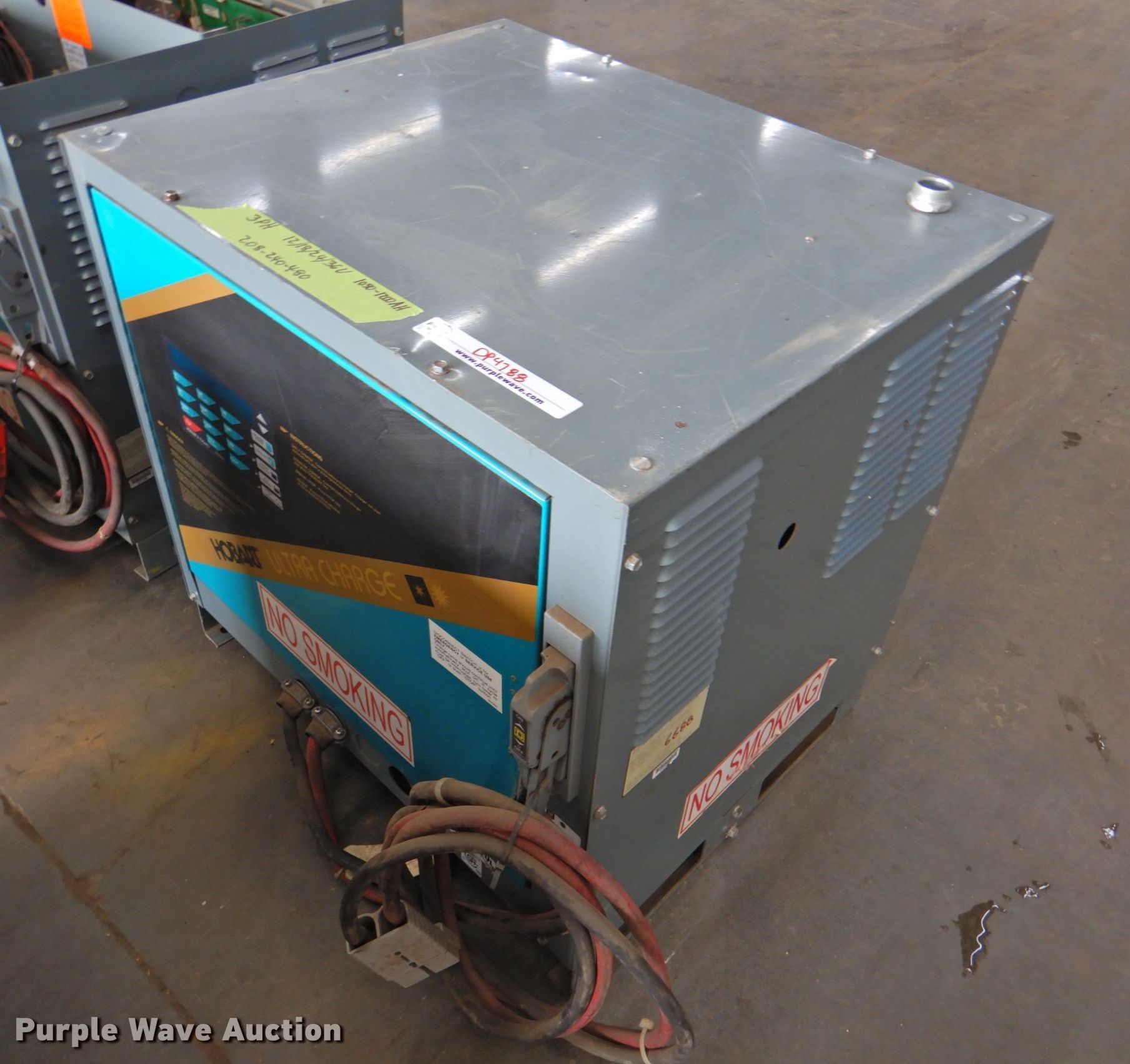 (6) Hobart Ultra Charger forklift battery chargers in Lawrence, KS ...