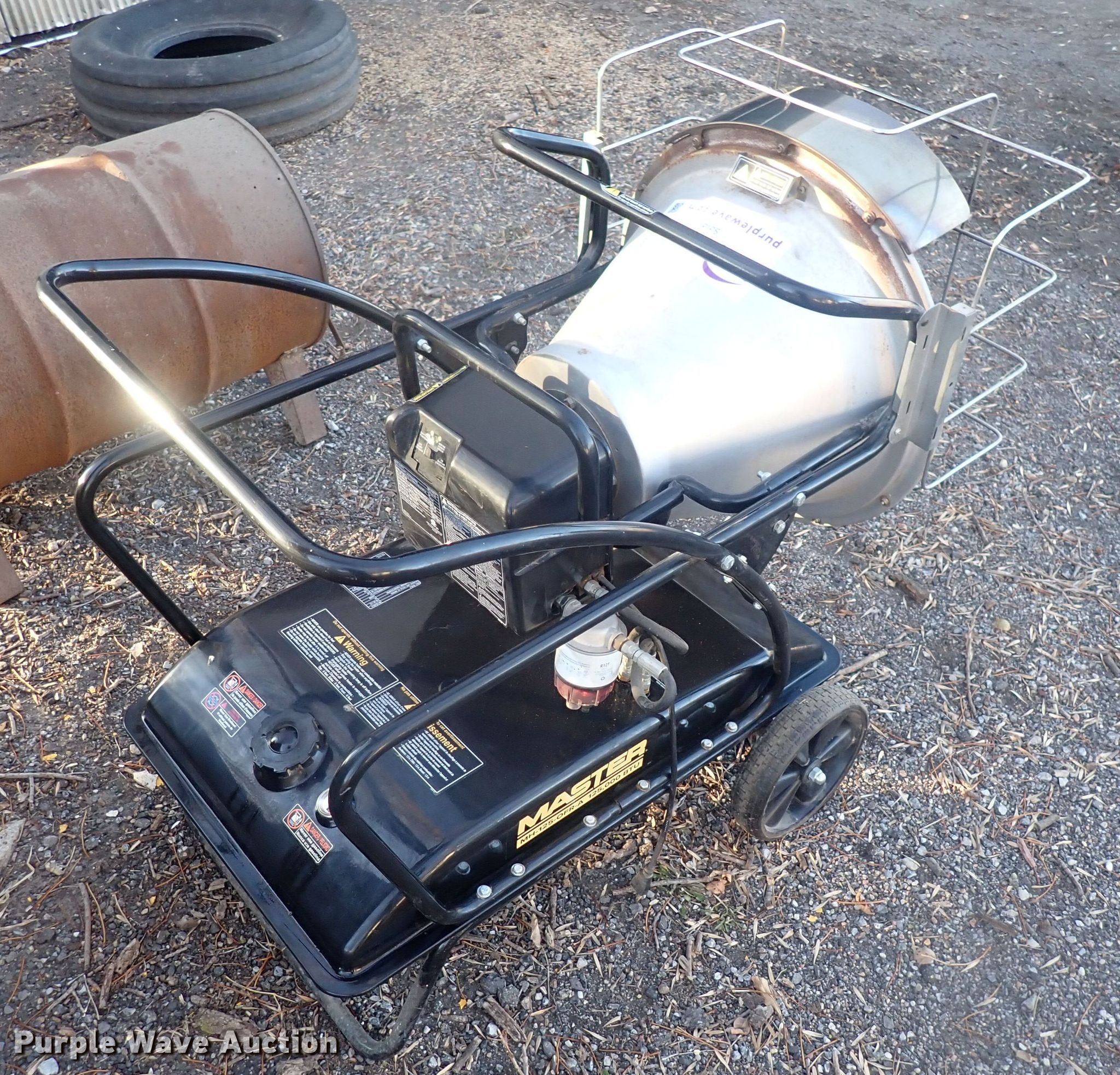 Master MH 125 OFR A Heater In Haysville KS Item DQ4989 Sold Purple