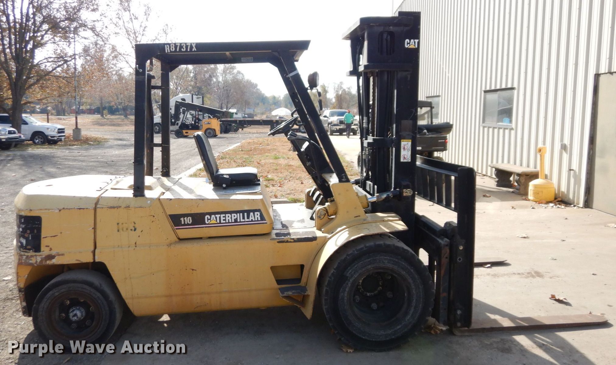 2000 Caterpillar DP50 forklift in Lawrence, KS | Item DS1521 sold ...