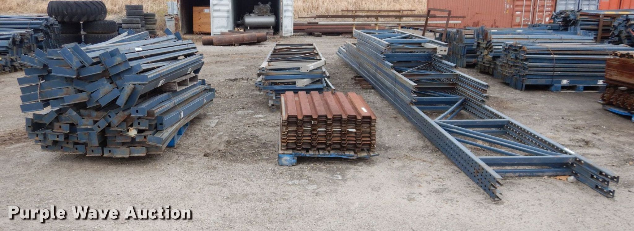 Unarco T-Bolt pallet racking in Lawrence, KS | Item JK9020 sold ...
