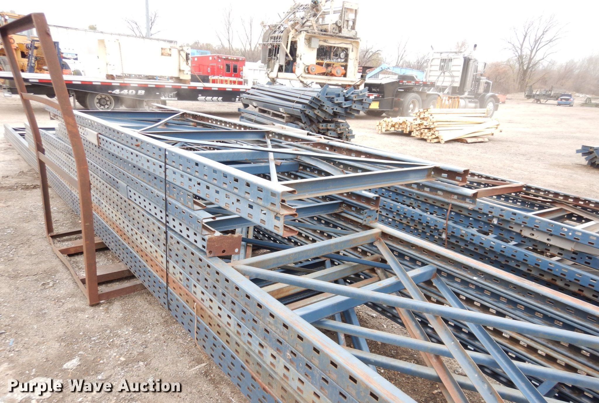 Unarco T-Bolt pallet racking in Lawrence, KS | Item JK9020 sold ...