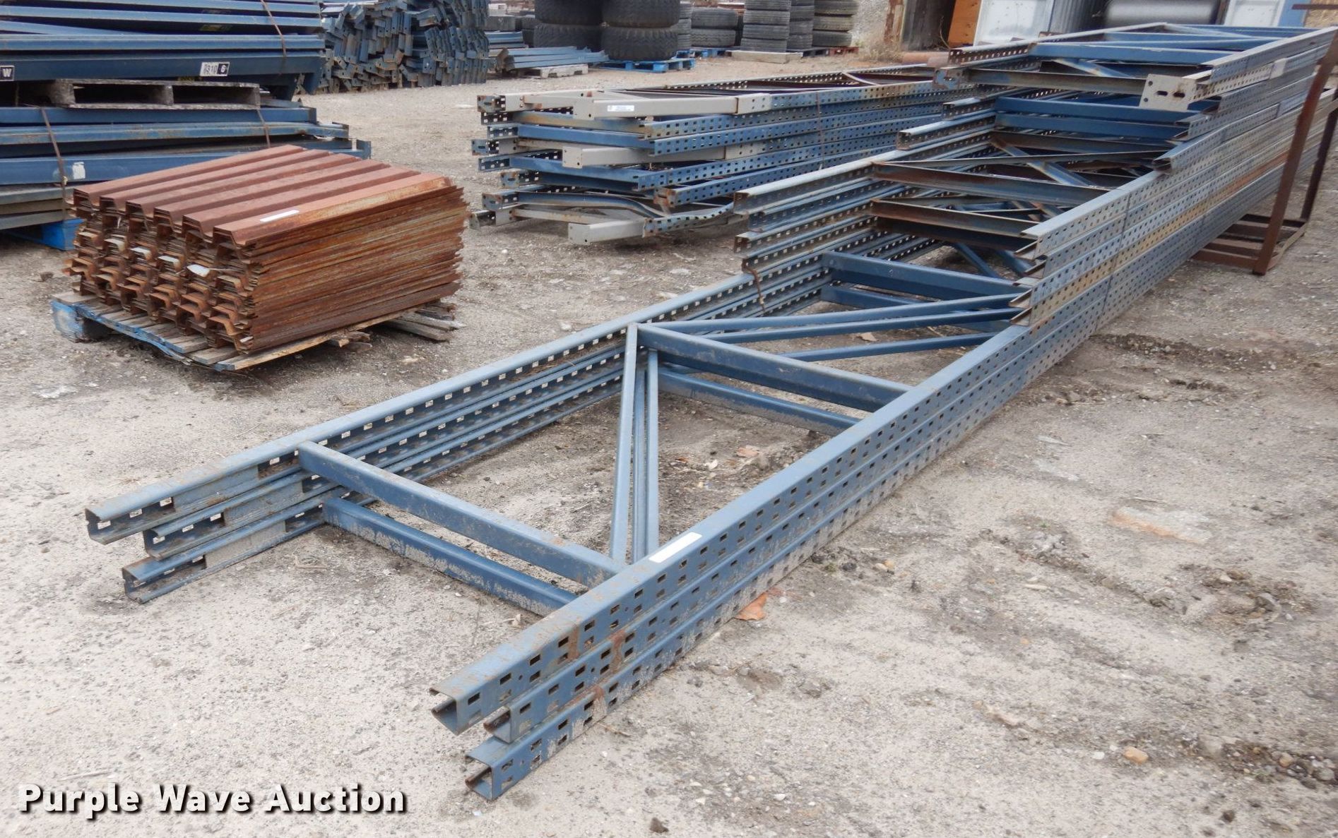 Unarco T-Bolt pallet racking in Lawrence, KS | Item JK9020 sold ...