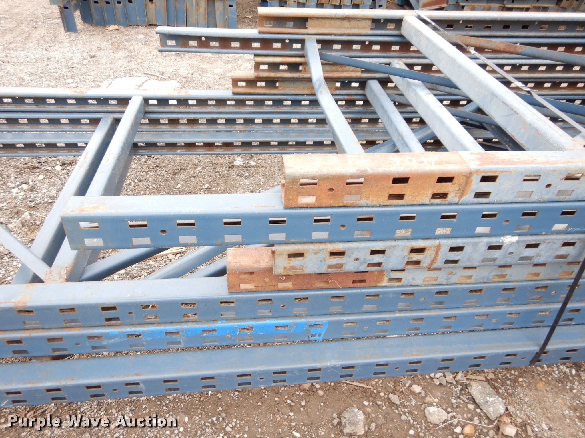 Unarco T-Bolt pallet racking in Lawrence, KS | Item JK9020 sold ...