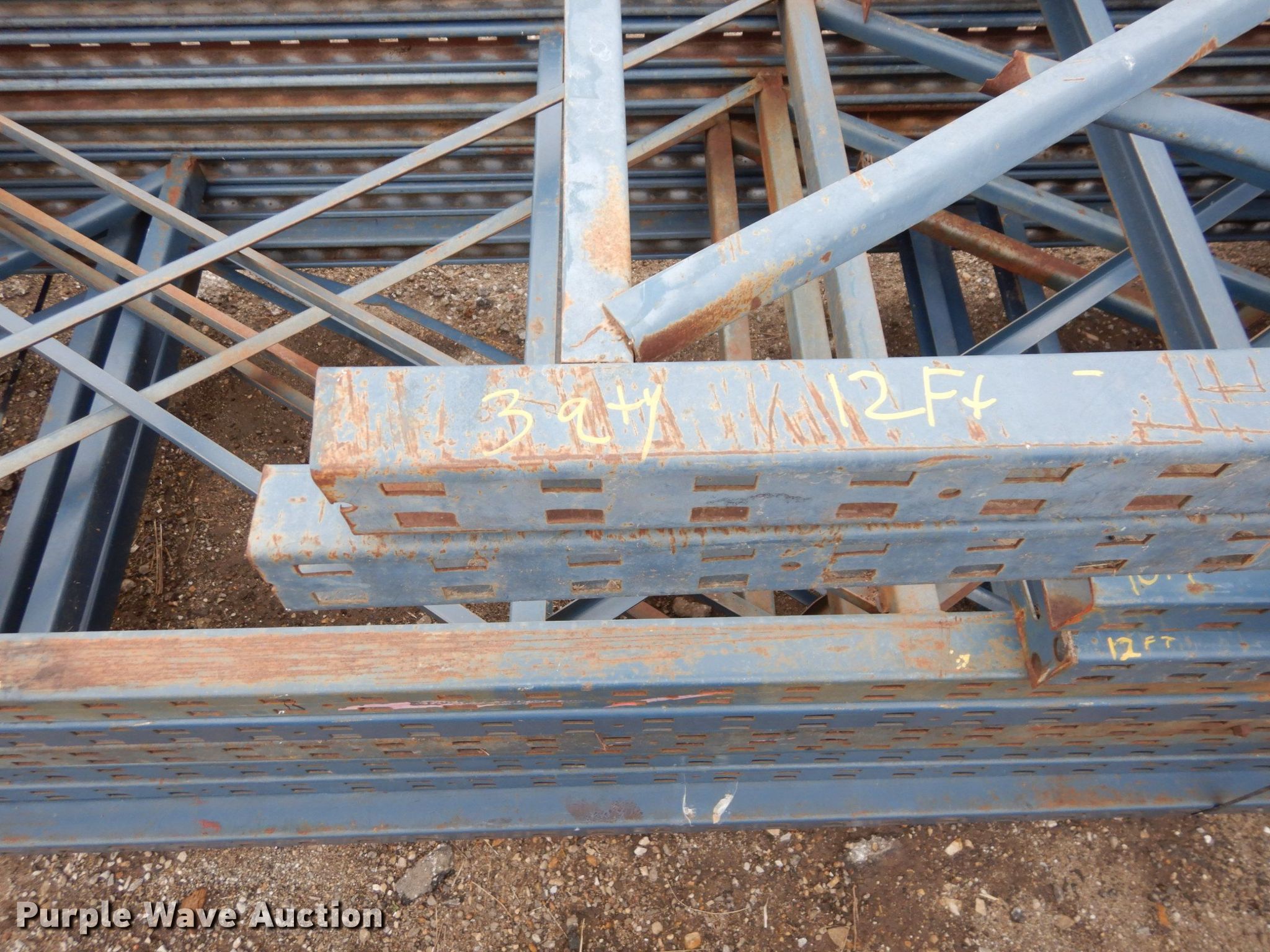 Unarco T-Bolt pallet racking in Lawrence, KS | Item JK9020 sold ...
