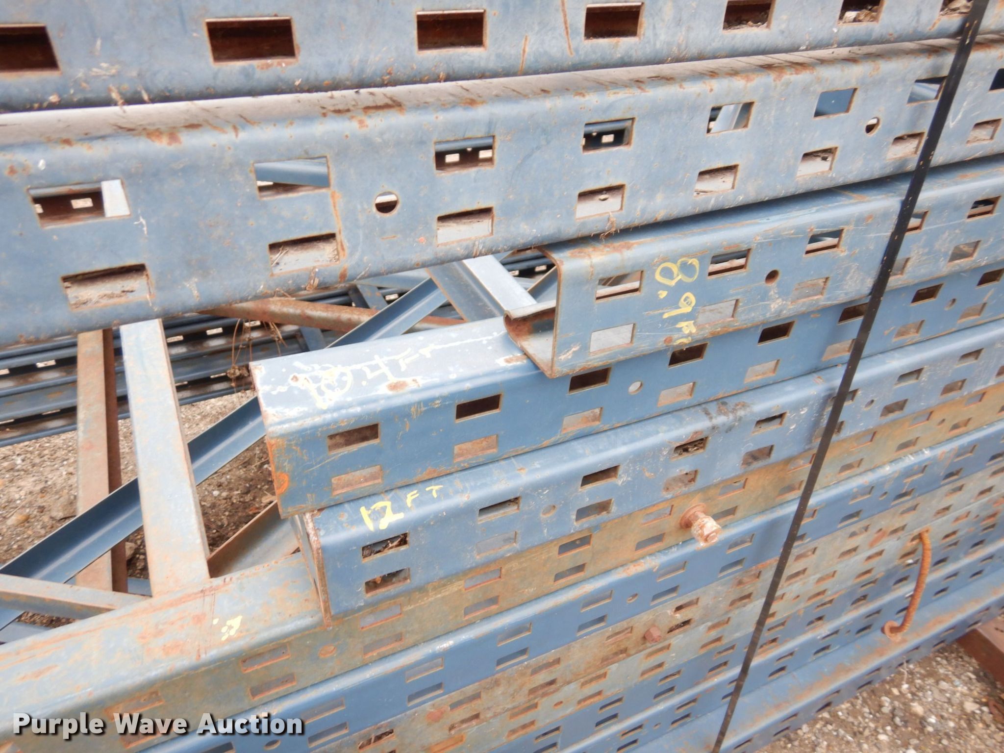 Unarco T-Bolt pallet racking in Lawrence, KS | Item JK9020 sold ...