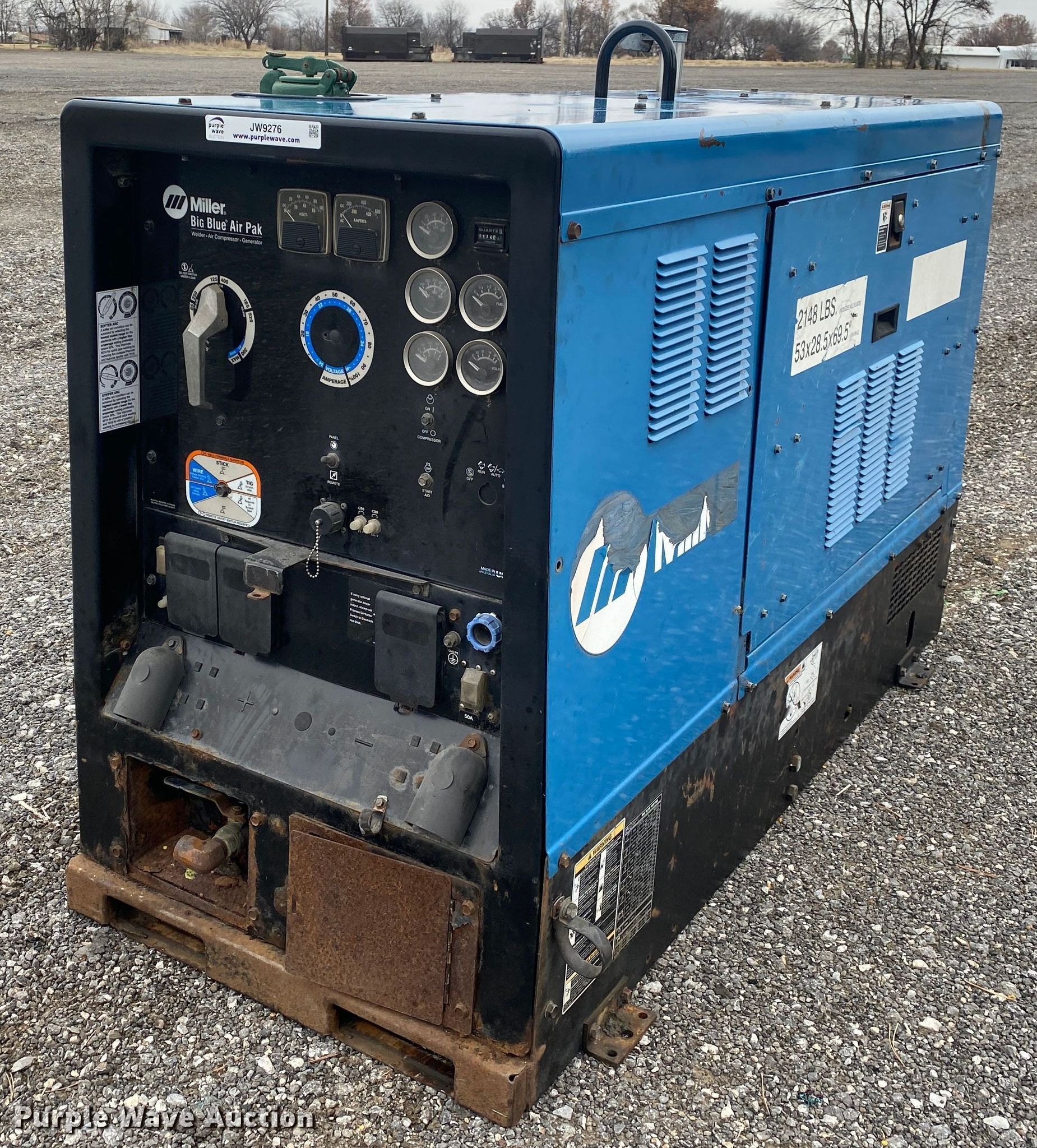 Miller Big Blue Air Pak welder/generator in Collinsville, OK | Item ...