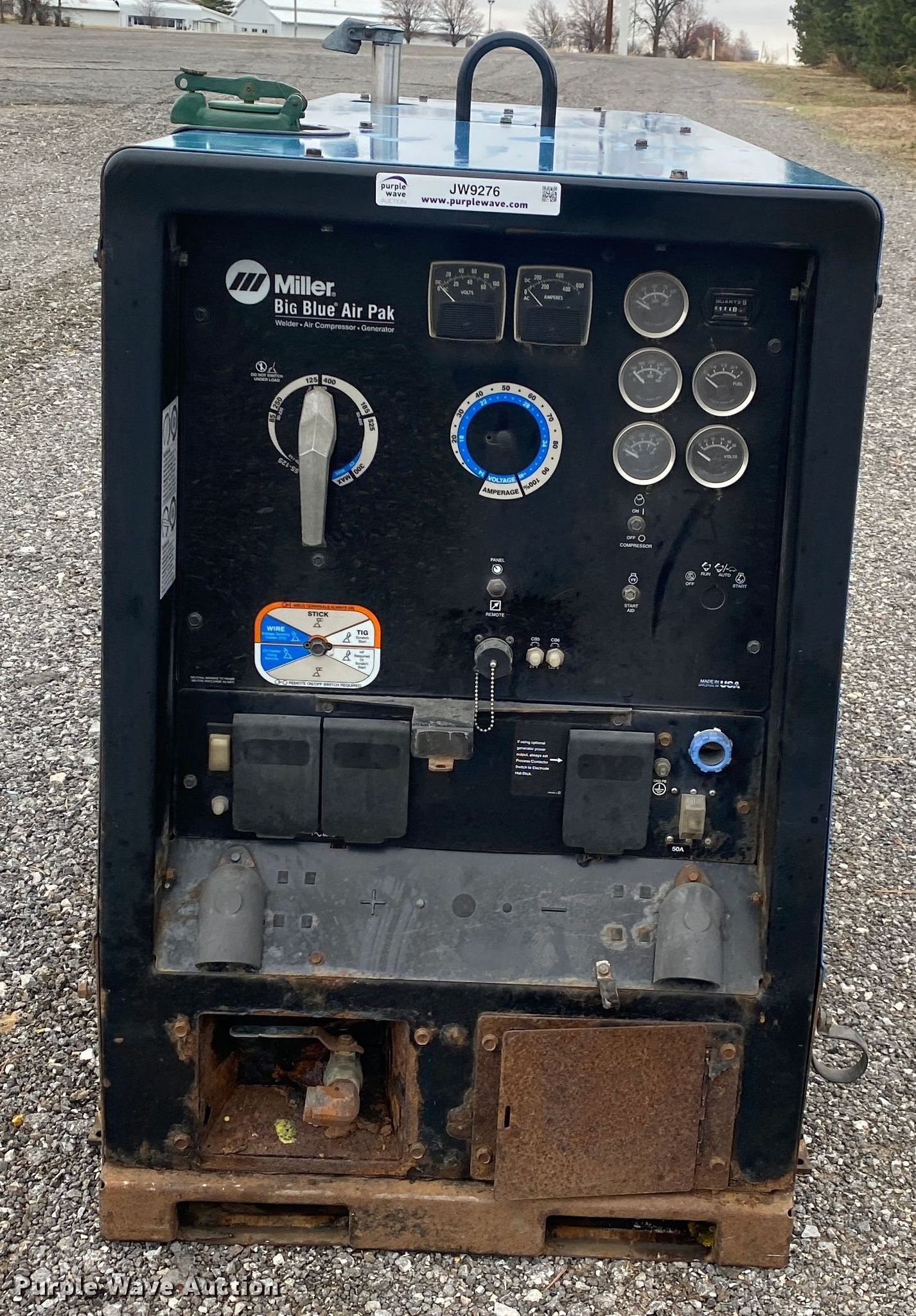 Miller Big Blue Air Pak welder/generator in Collinsville, OK | Item ...