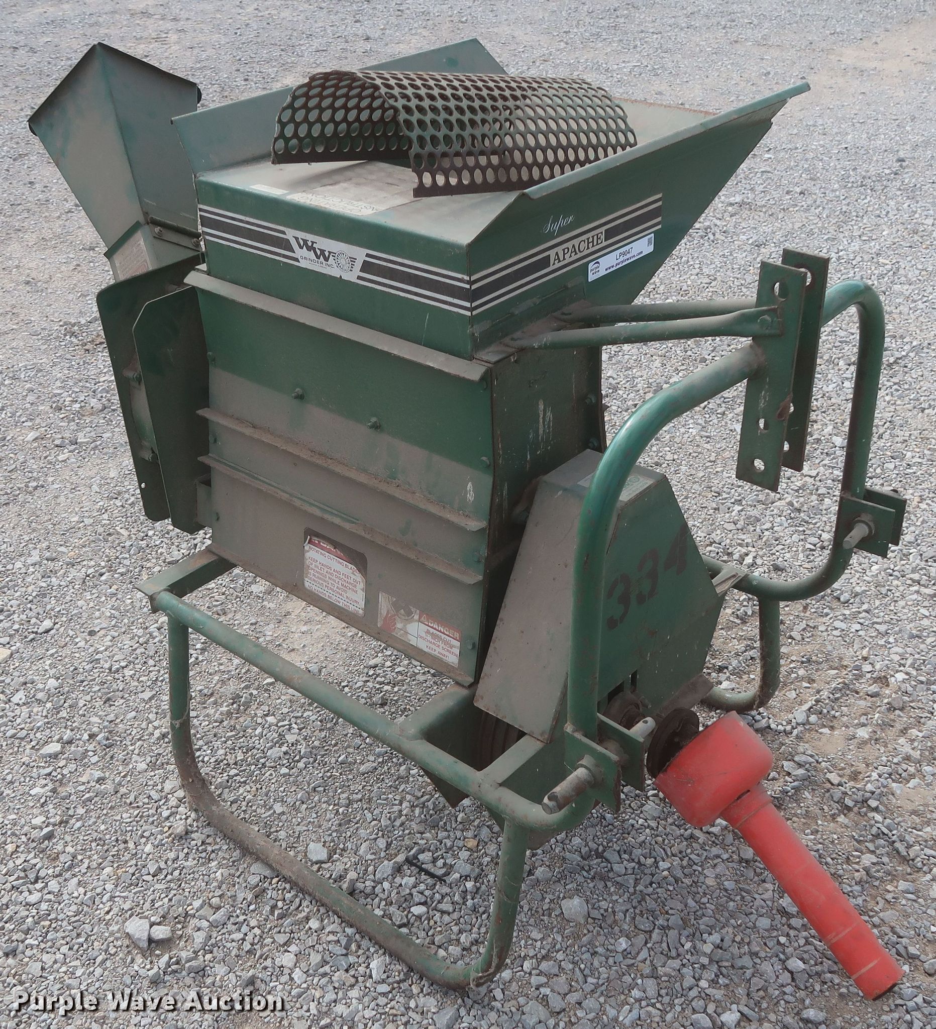 WW Grinder Super Apache 240C wood chipper in Ardmore, OK | Item LP9047 ...