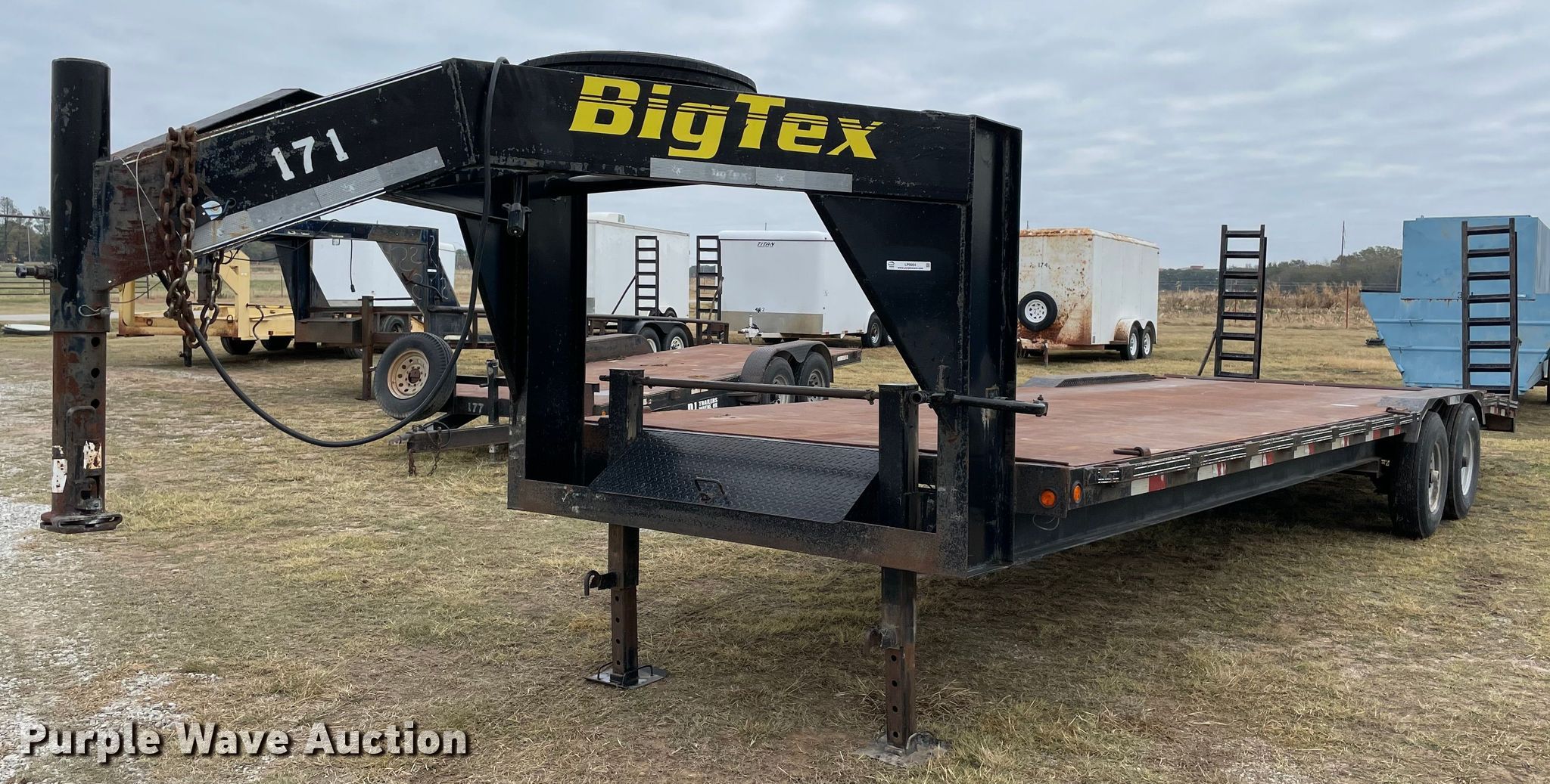 2008 Big Tex equipment trailer in Ardmore, OK | Item LP9064 sold ...