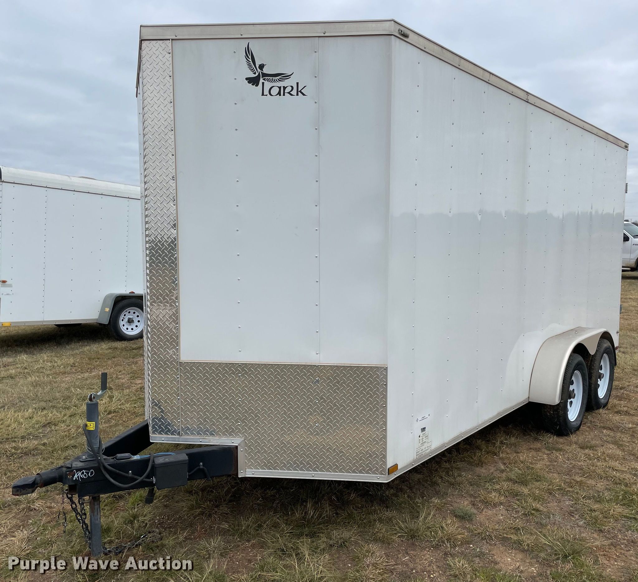 2018 Lark enclosed cargo trailer in Ardmore, OK | Item LP9072 sold ...