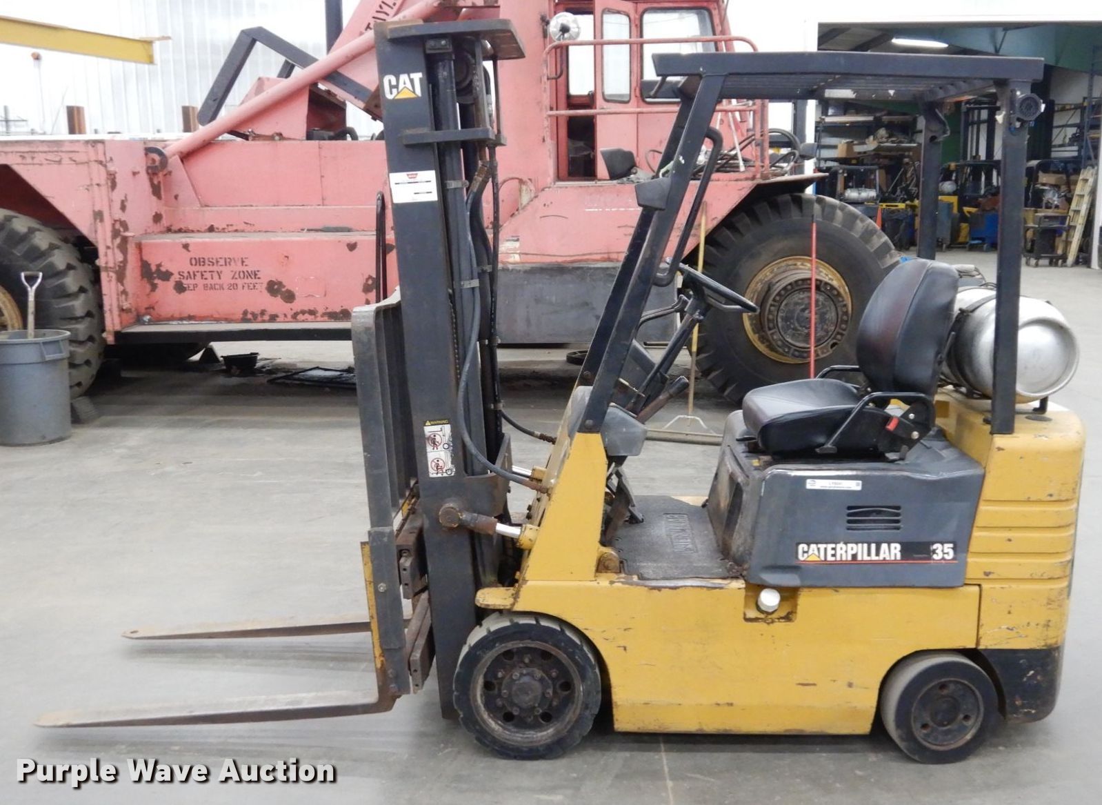 Caterpillar GC18 forklift in Lawrence, KS | Item LY9241 sold | Purple Wave