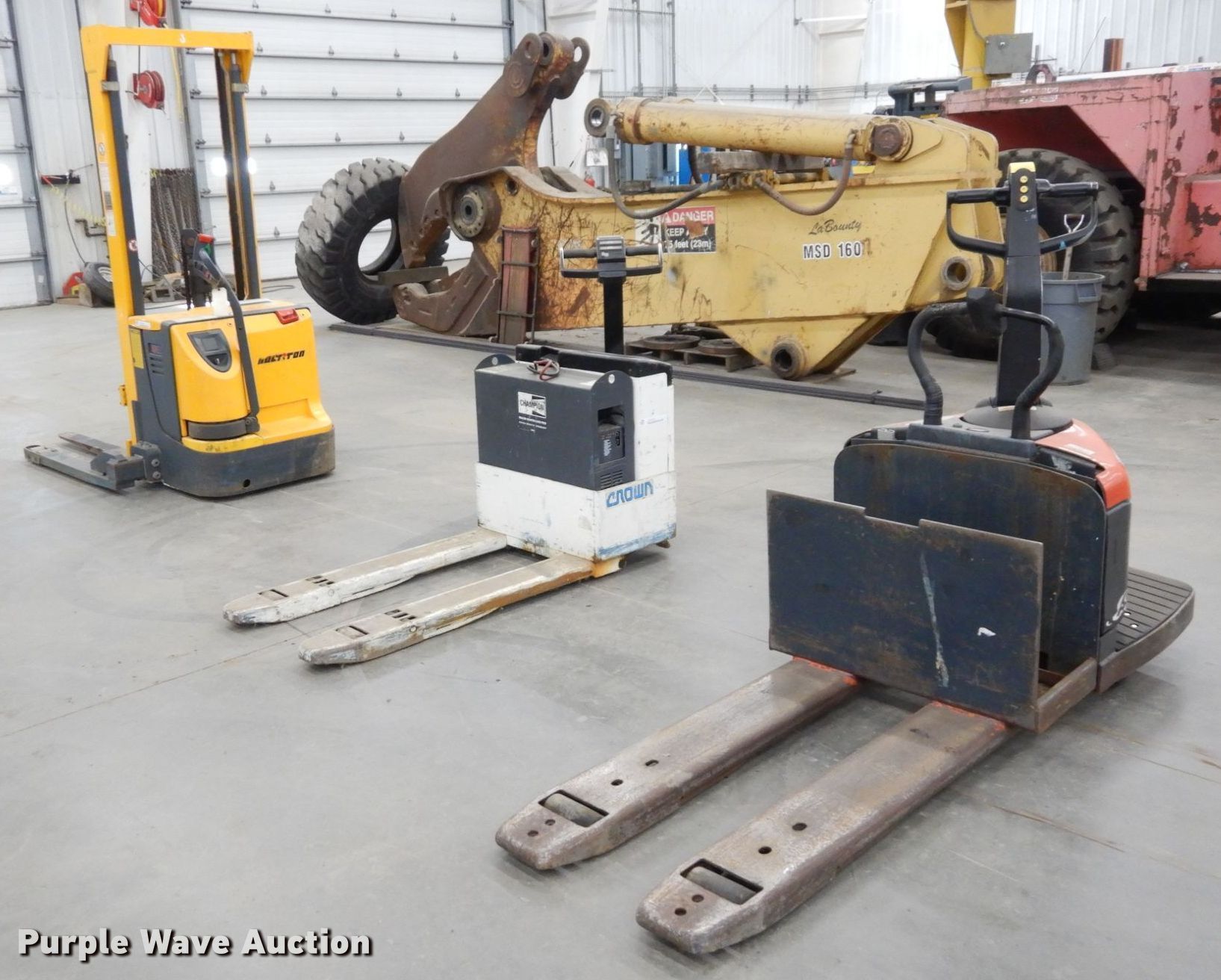 (3) pieces of warehouse equipment in Lawrence, KS | Item LY9243 sold ...