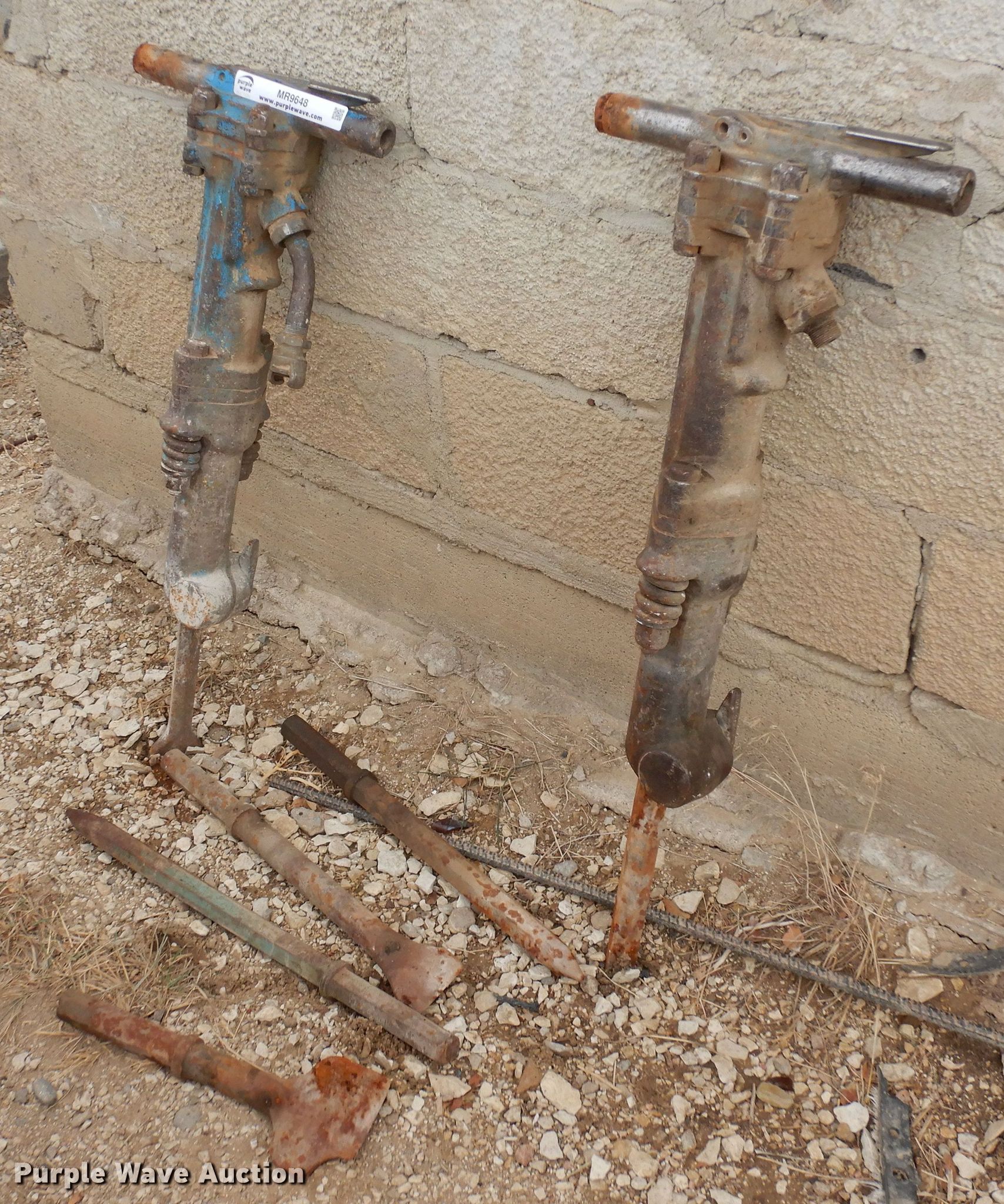 (2) jack hammers in La Junta, CO | Item MR9648 sold | Purple Wave