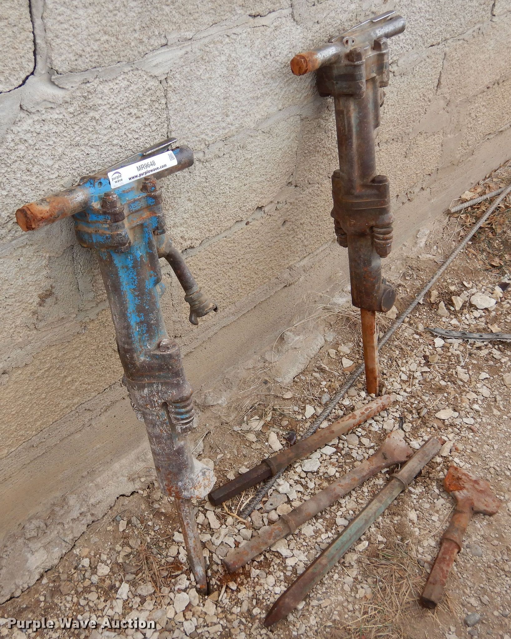 (2) jack hammers in La Junta, CO | Item MR9648 sold | Purple Wave