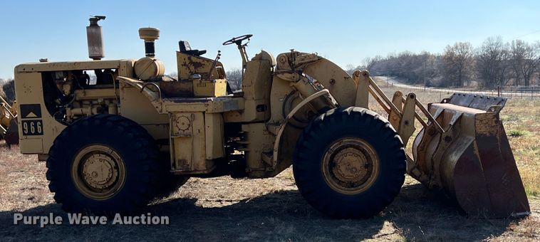 1964 Caterpillar 966B wheel loader in Saint Paul, KS | Item KF9709 sold ...