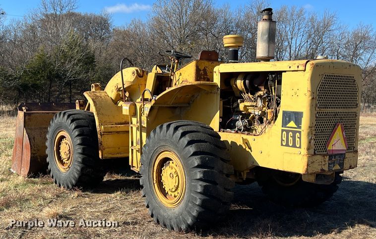 1964 Caterpillar 966B wheel loader in Saint Paul, KS | Item KF9709 sold ...