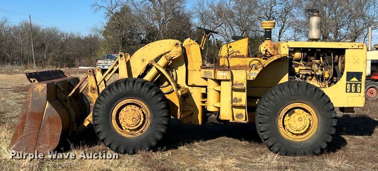 1964 Caterpillar 966B wheel loader in Saint Paul, KS | Item KF9709 sold ...