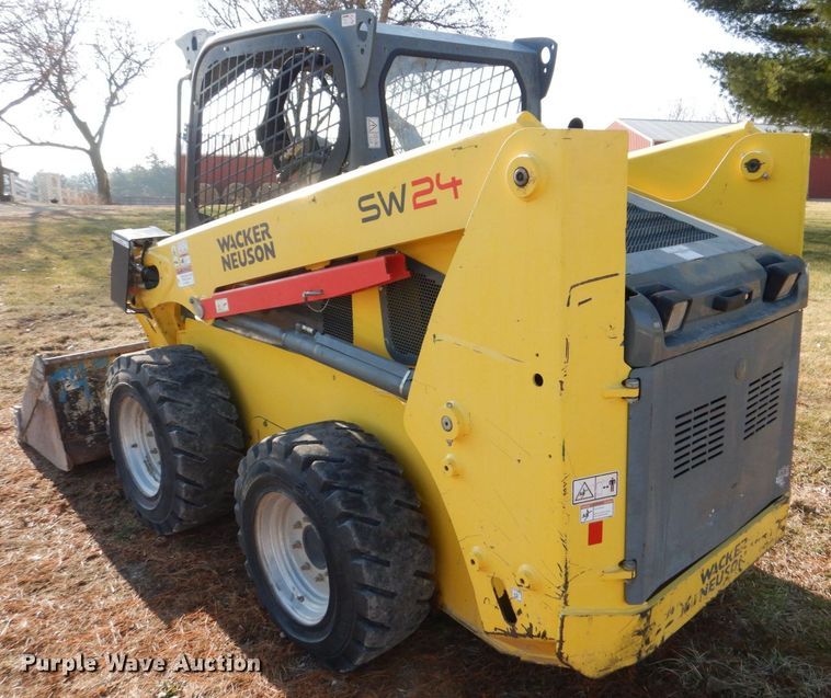 Wacker Neuson SW24 skid steer loader in Monticello, IA | Item MJ9930 ...