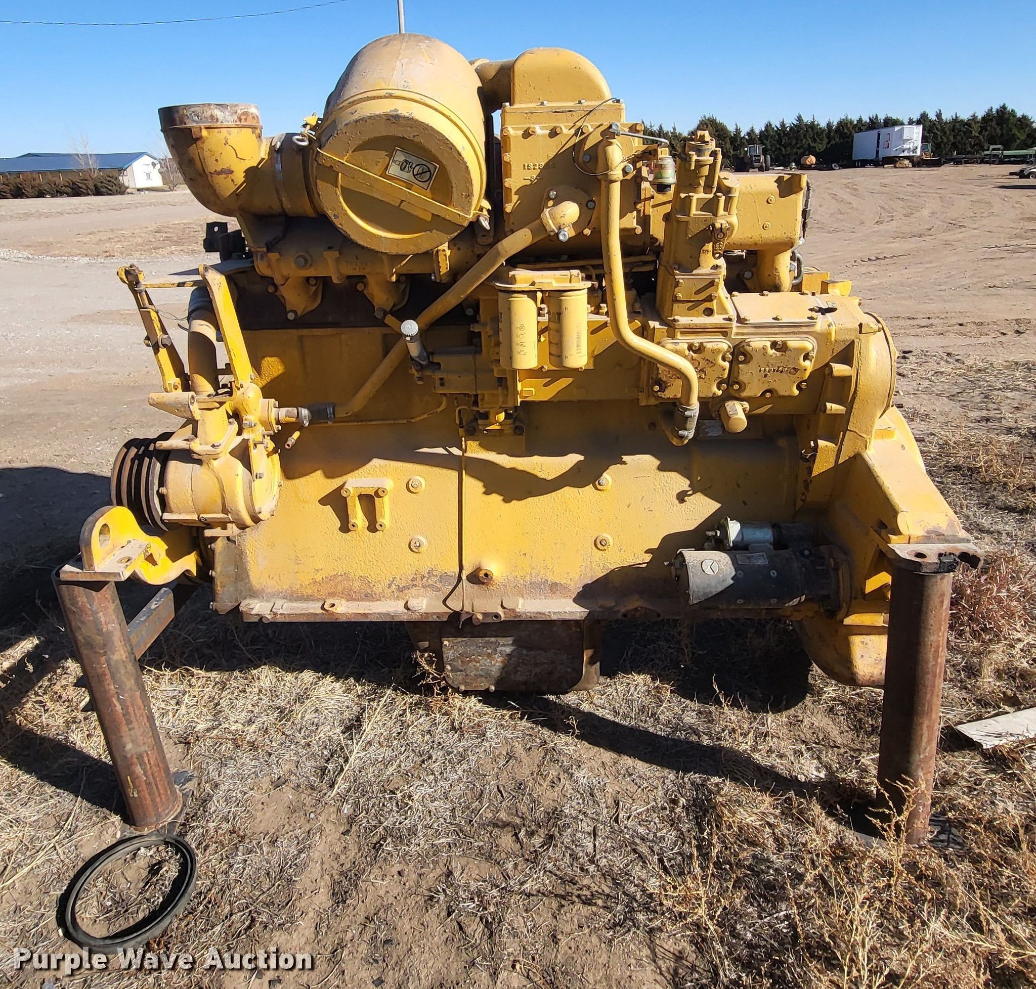 Caterpillar D353PC engine in Sublette, KS | Item IU9917 sold | Purple Wave
