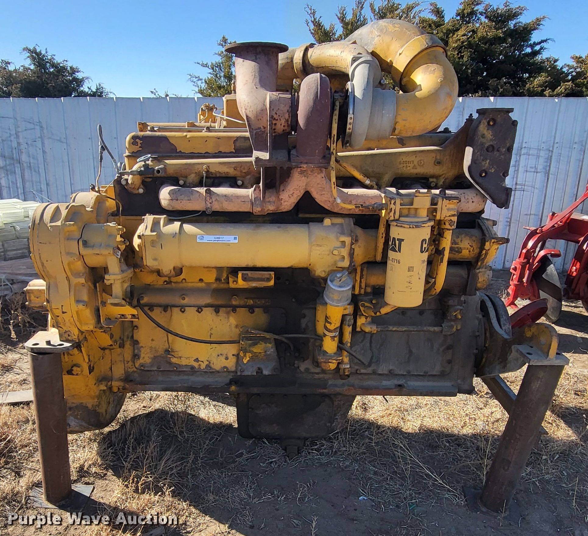 Caterpillar D353PC engine in Sublette, KS | Item IU9917 sold | Purple Wave
