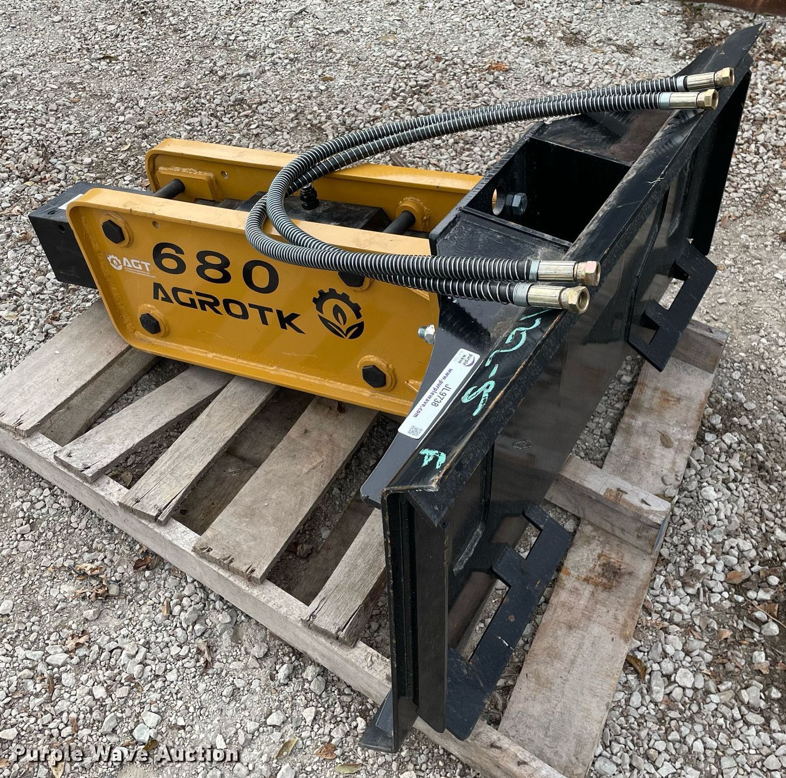 2022 Agrotk 680 skid steer breaker in Chicago, IL | Item JL9738 sold ...