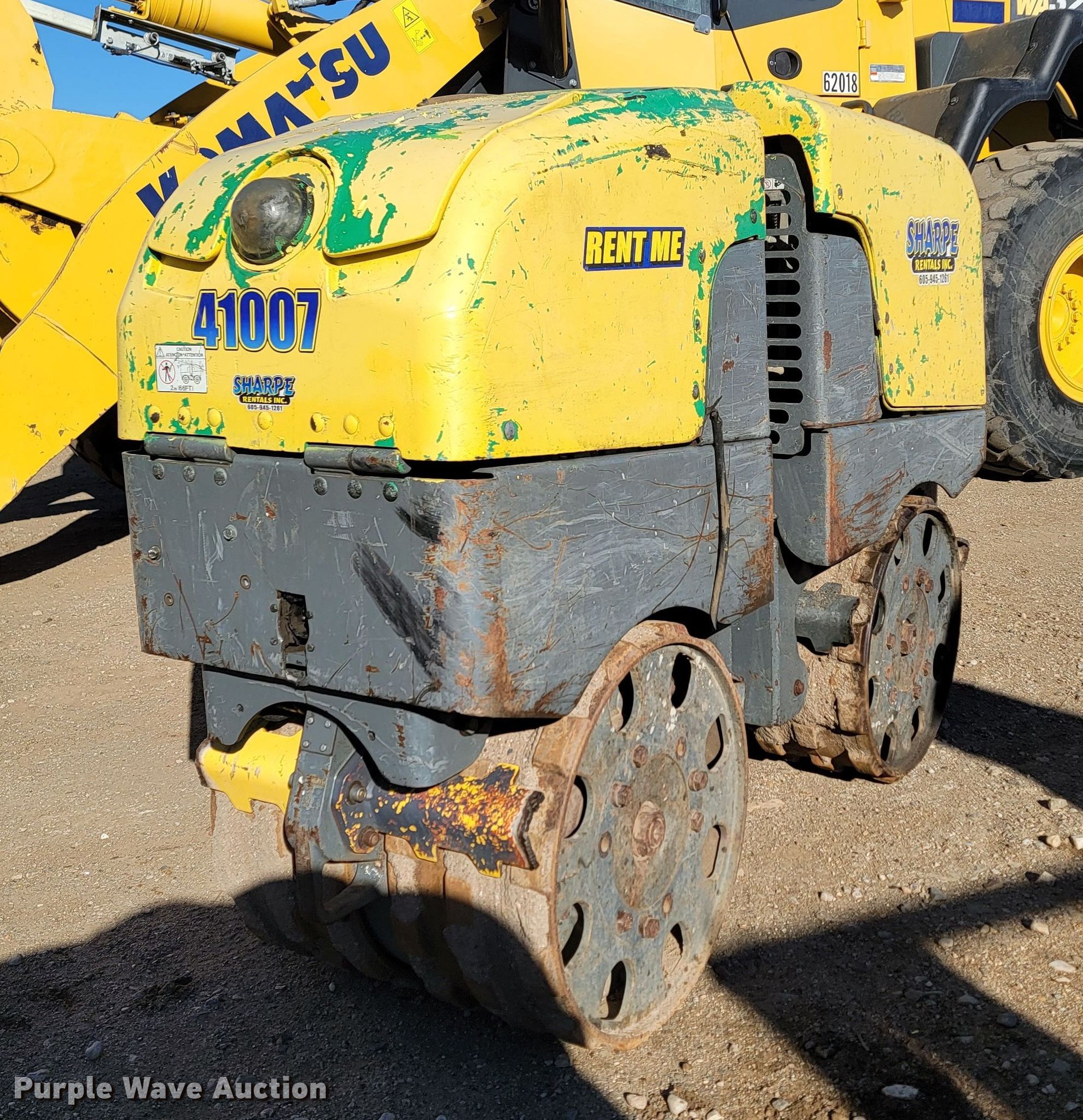 Wacker trench compactor in Pierre, SD | Item ME9554 sold | Purple Wave